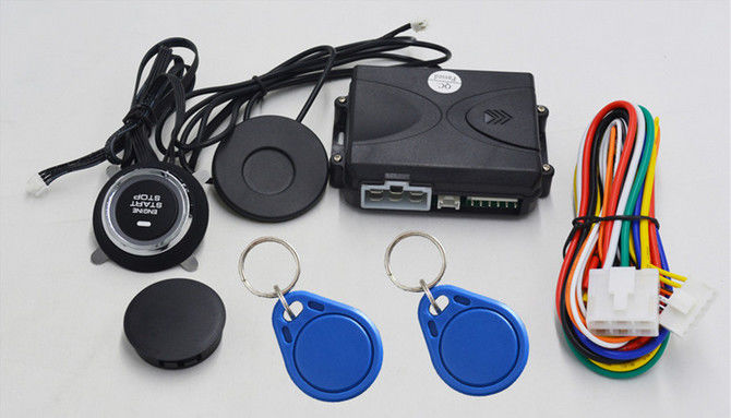 Rfid Engine Smart Key Push Button Start Car Alarm System 3~5m Control ...