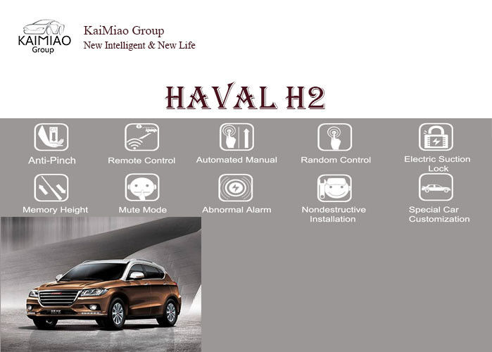 Haval H2 Automatic Trunk Opener and Closer Operating the Tailgate with ...