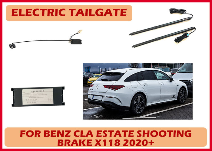 Benz CLA Estate Shooting Brake X118 Aftermarket Power Rear Hatch With ...