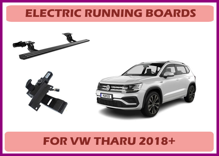 VW Tharu Electric Side Steps Retractable Power Running Board Controlled ...