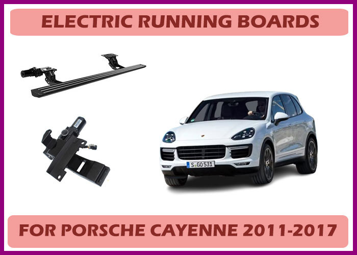Factory Porsche Cayenne Power Retractable Running Boards with Touch ...
